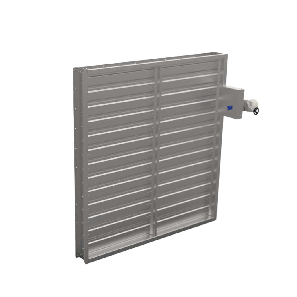 Certified smoke evacuation dampers 400°C - 2h | CLR Industries