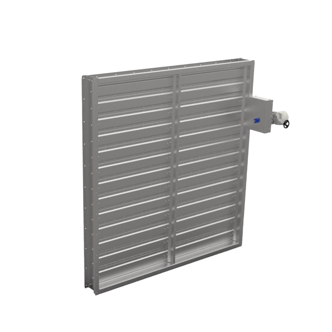 Certified smoke evacuation dampers 400°C - 2h | CLR Industries